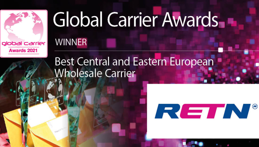 RETN named Best Central and Eastern European Wholesale Carrier by Global Carrier Awards 2021